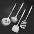 HCBY Pure Titanium Kitchen Utensil, 4 Styles Available Non Slip Handle ...