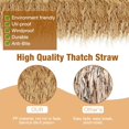 Fireproof Artificial Thatch Grass Roofing Hay Bales for Nativity Scene ...