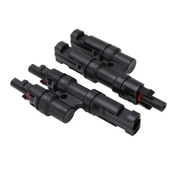 Solar T Connector, 1500V DC 50A Weather Resistant Solar Branch ...