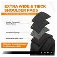 Adjustable Weighted Vest with Shoulder Pads-Adjustable Size- 10/15/20 ...