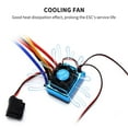 Rupoun 120A Brushless ESC Electric Speed Controller with XT60 Plug for ...