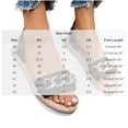 Brown Women Summer Sandals, Versatile Plus-Size Toe Chain Flat ...