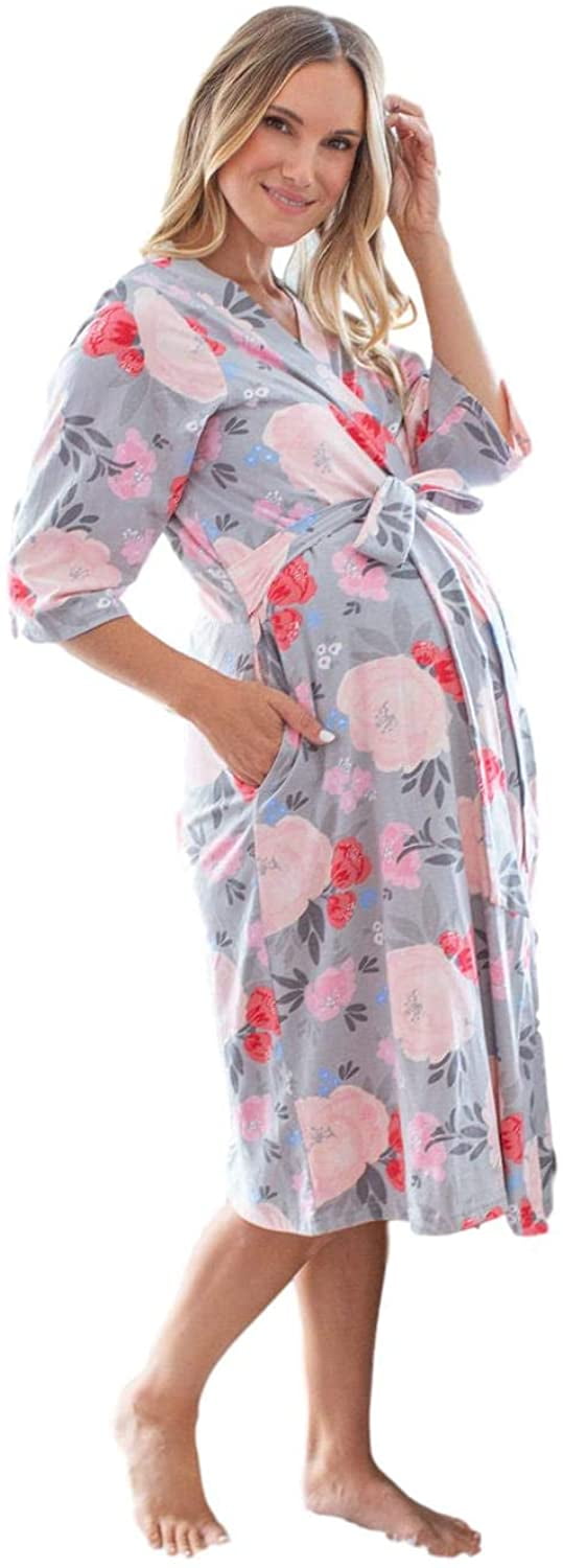 Baby Be Mine Maternity Labor Delivery Nursing Robe Hospital Bag Must ...