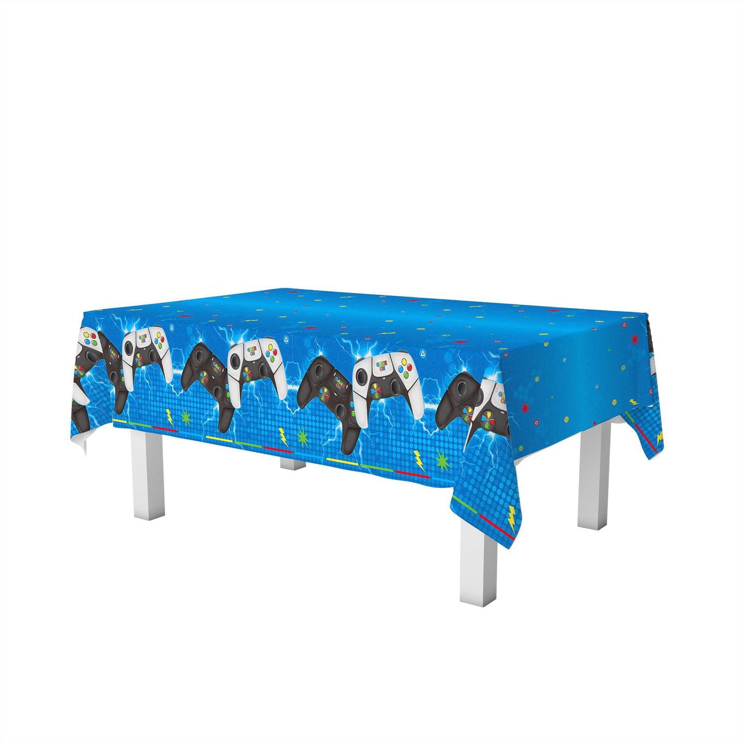 Click here for Celebrate & Party Game On Plastic Tablecloth 52 Wi... prices