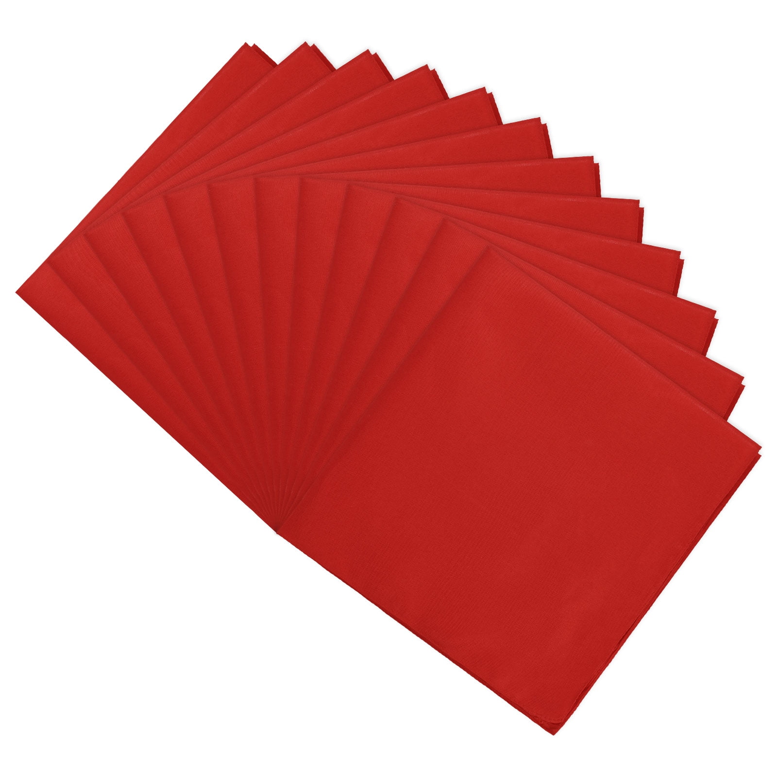Click here for Uxcell 12-Pack Solid Color Bandanas  21 Inch/54cm... prices