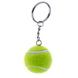 Green Mini Tennis Ball Car Keychain Backpack Decor - Walmart.com
