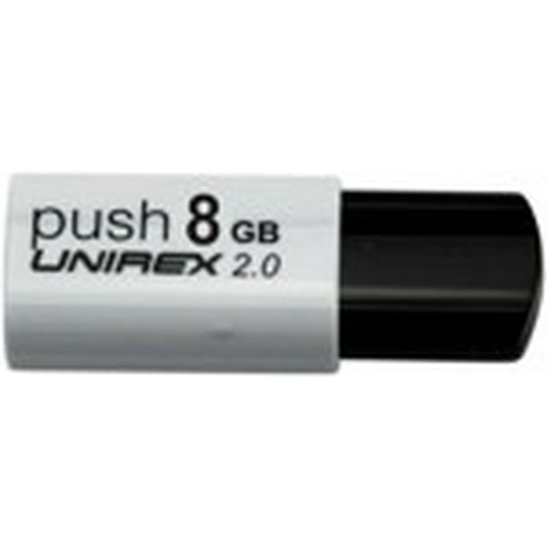 USB 2.0 8GB Push Flash Drive - Walmart.com