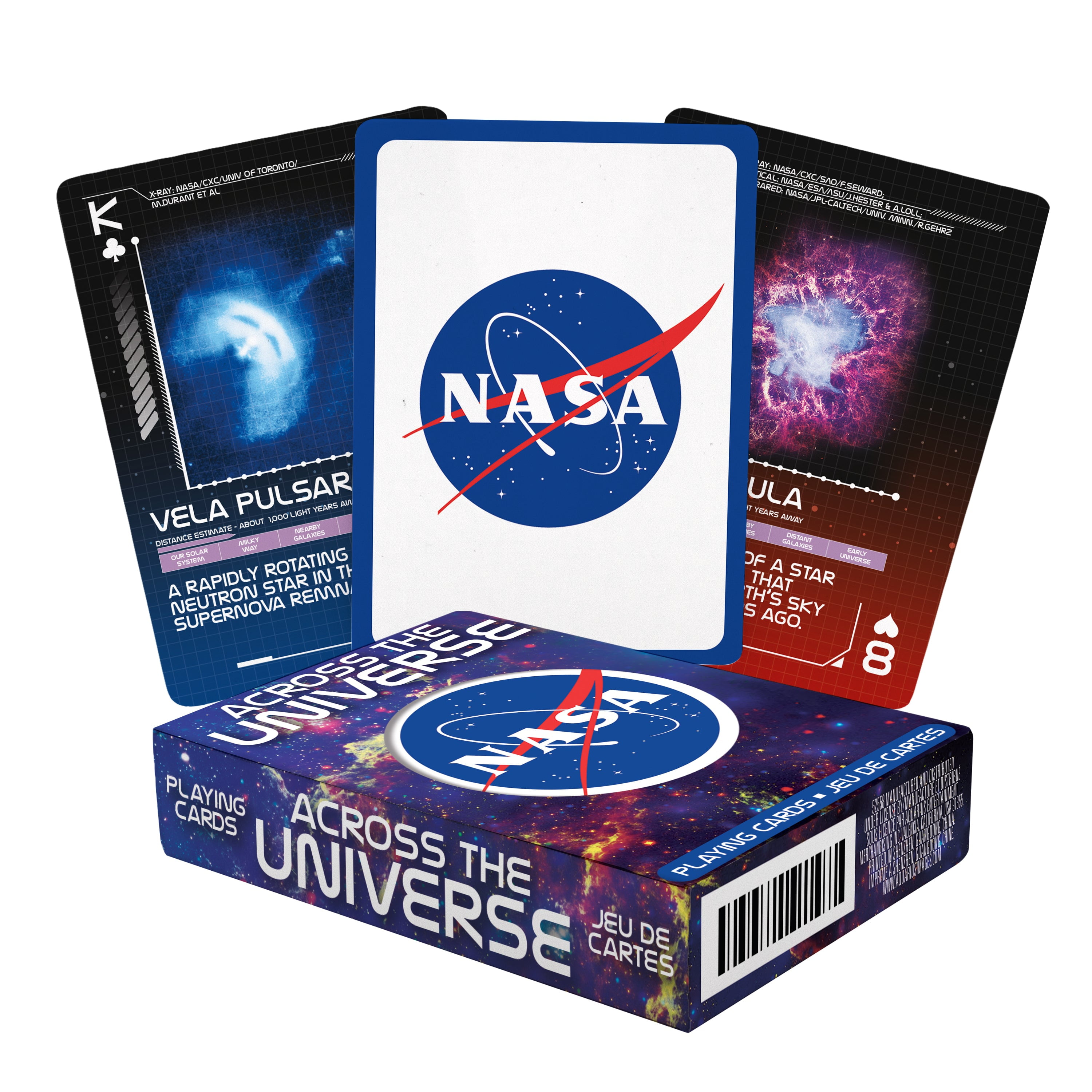 AQUARIUS NASA Across The Universe Playing Cards - Walmart.com