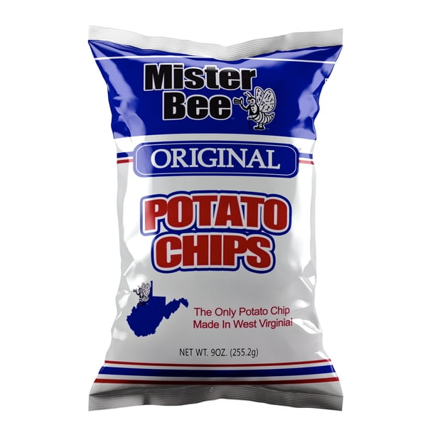 Mister Bee Original Potato Chips, 9 Oz. - Walmart.com