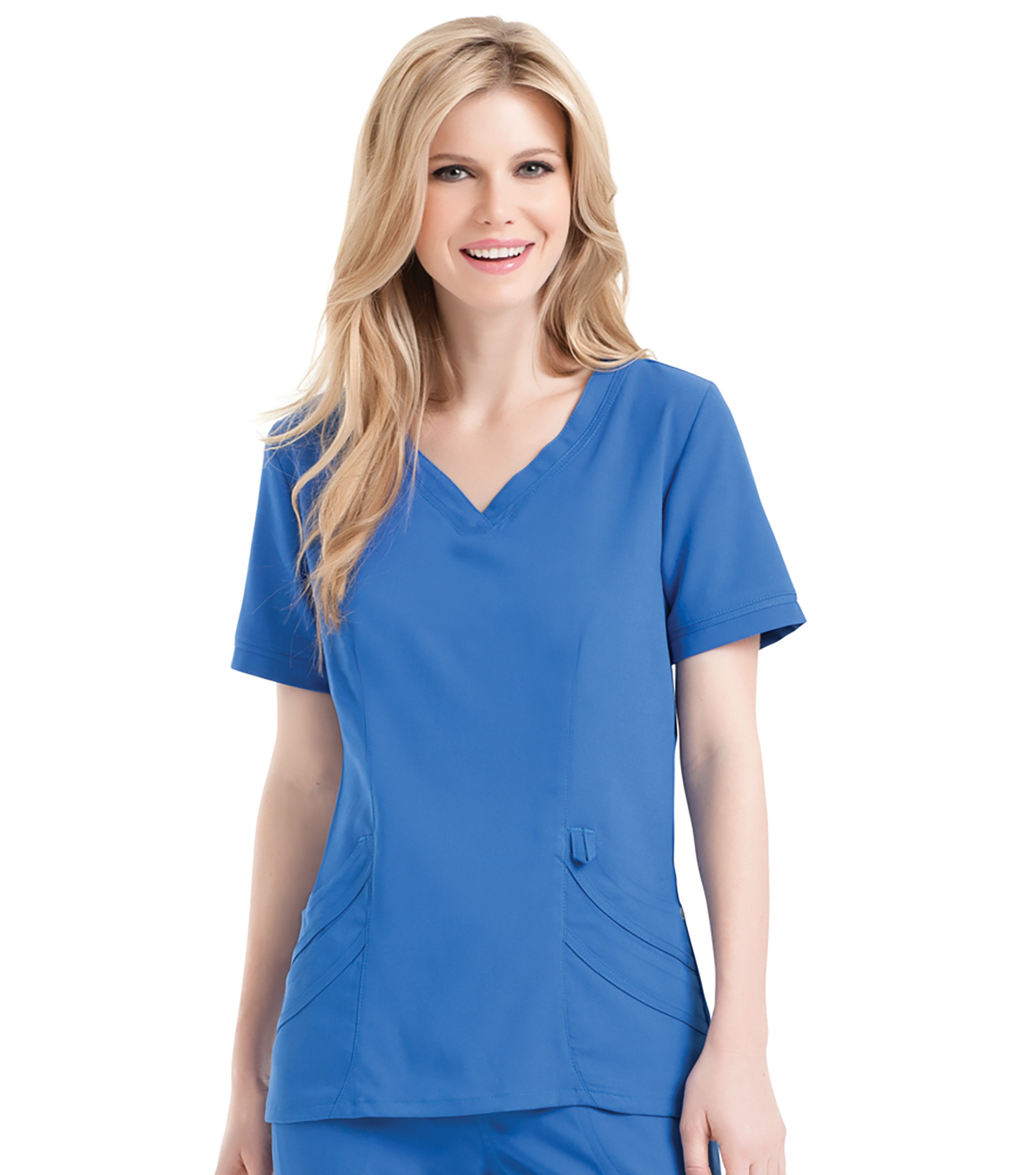 Urbane by Landau Women's Chloe Sweetheart-Neck Tunic Scrub Top, Style ...