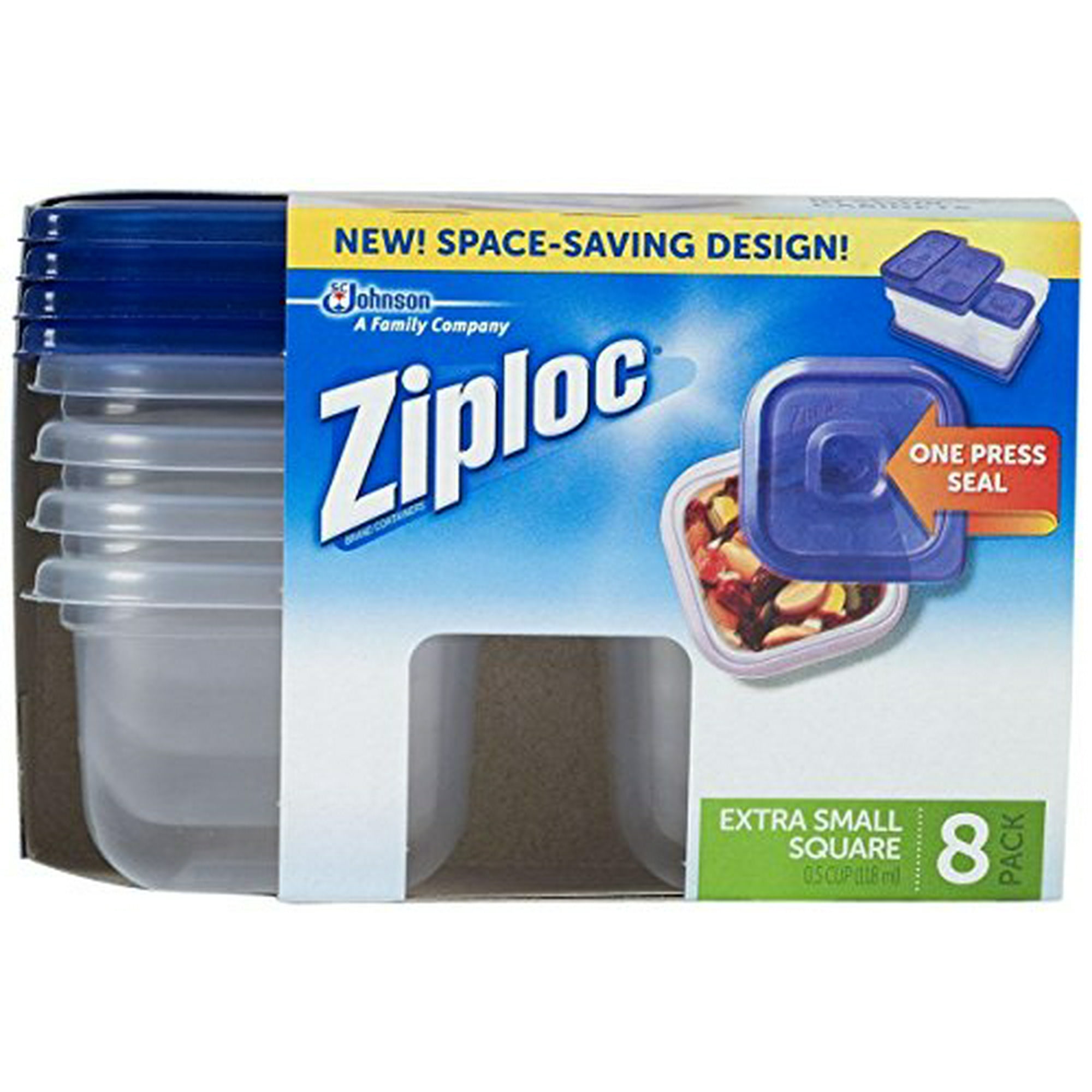 Click here for Ziploc One Press Seal Extra Small Square Container... prices