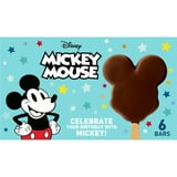Disney Mickey Mouse Light Ice Cream Bars, 6 Count Package - Walmart.com