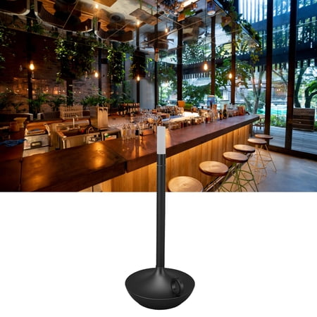 Cordless Table Lamp - Innovative Candle Shape, Rechargeable LED Desk ...