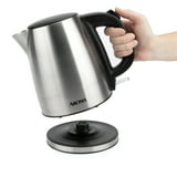Aroma 1.0-Liter Fast Boil Stainless Steel Electric Kettle with ...