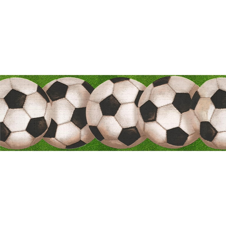 Sports Balls Border Black And White