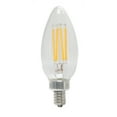 Great Value LED Light Bulb, 4W (40W Equivalent) B10 Deco Lamp E12 ...