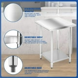 Metal Kitchen Work Table Antirust And Scratch Resistent Antirust ...