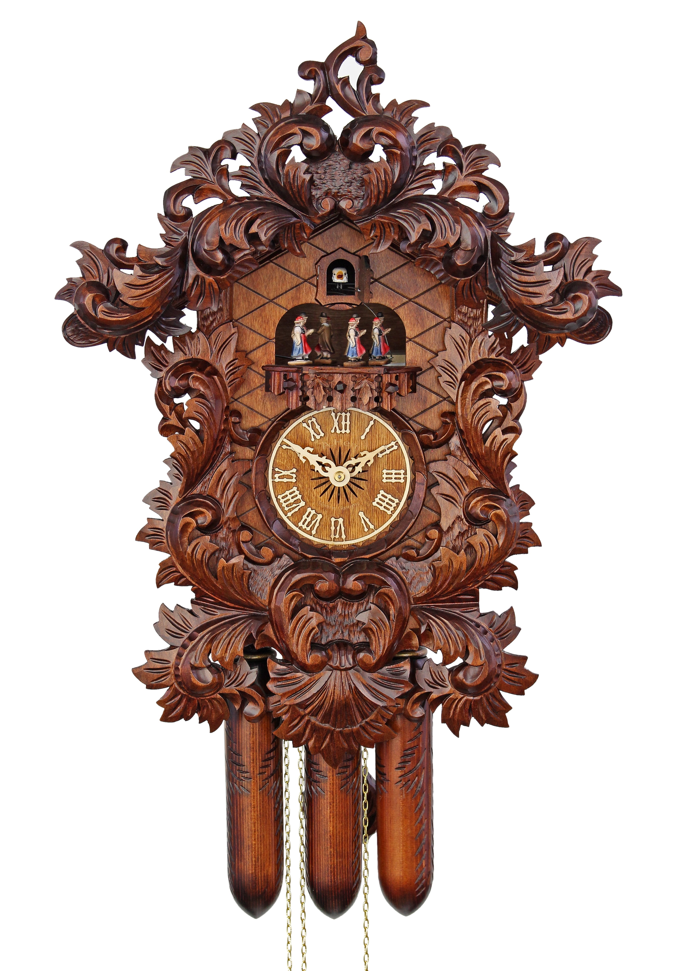 HerrZeit by Adolf Herr Cuckoo Clock - The Baroque Clock handshingled ...