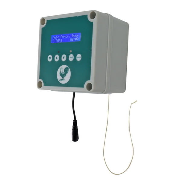 Light Sensing Chicken Door Controller,IP44 Automatic Chicken Coop ...