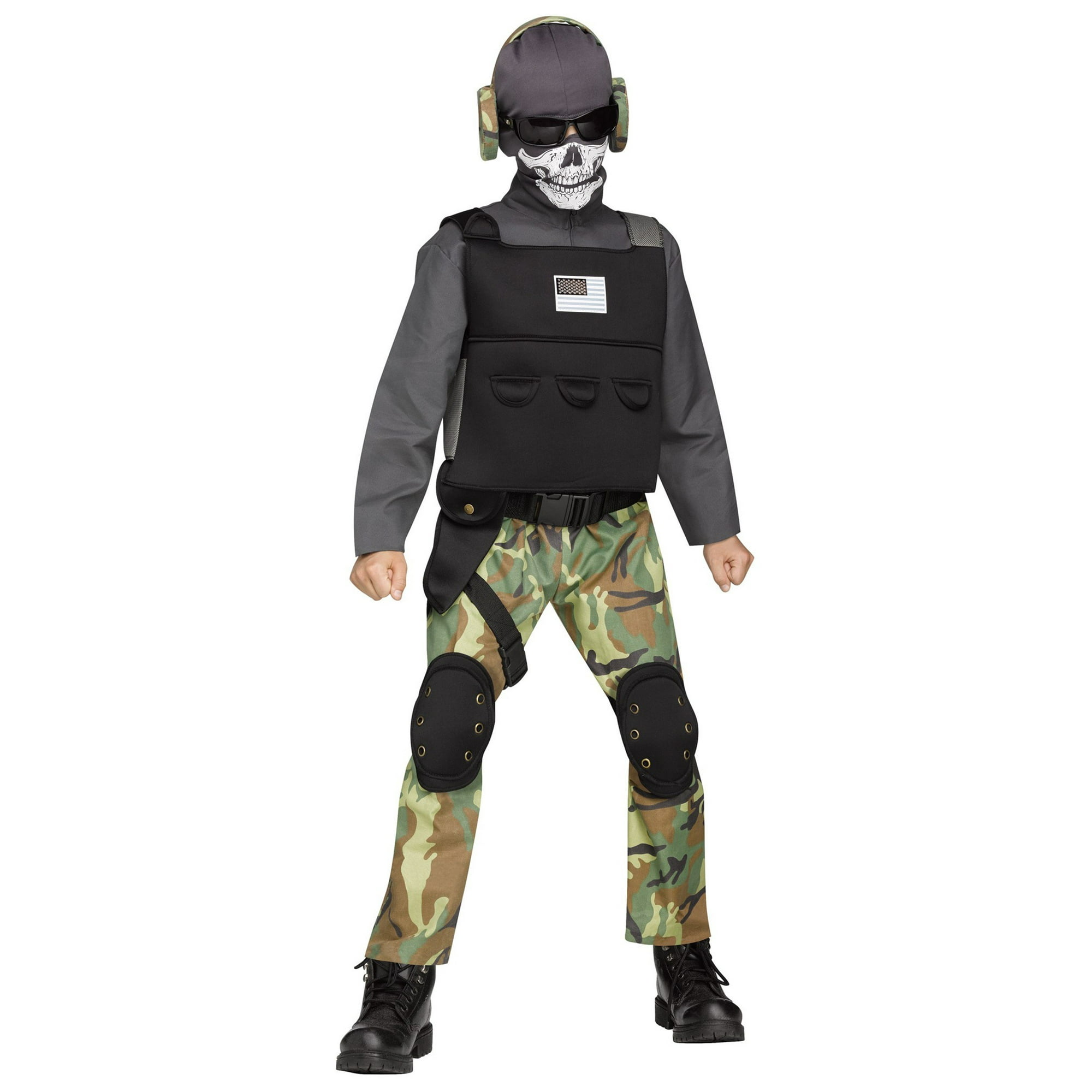 Click here for Fun World Boys Skull Soldier Costume Large (12-14) prices