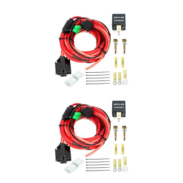 Wweixi Universal Electric Fuel Pump Relay Kit Relay Kit Car Fuel Pump ...