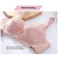 Women's Sexy Lace Bra 3Pc Casual Fashion Large Size Lace Bra Thin ...