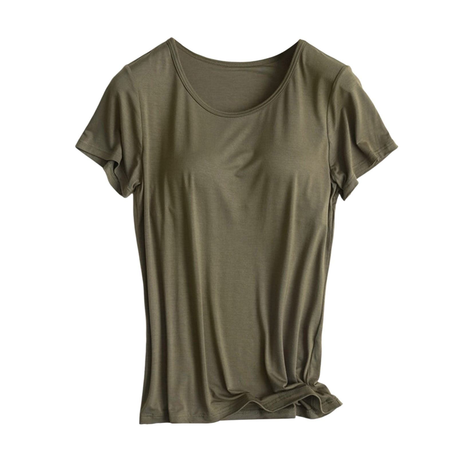 Click here for Visit The Apexora Store Built-In Bra T-Shirt For W... prices