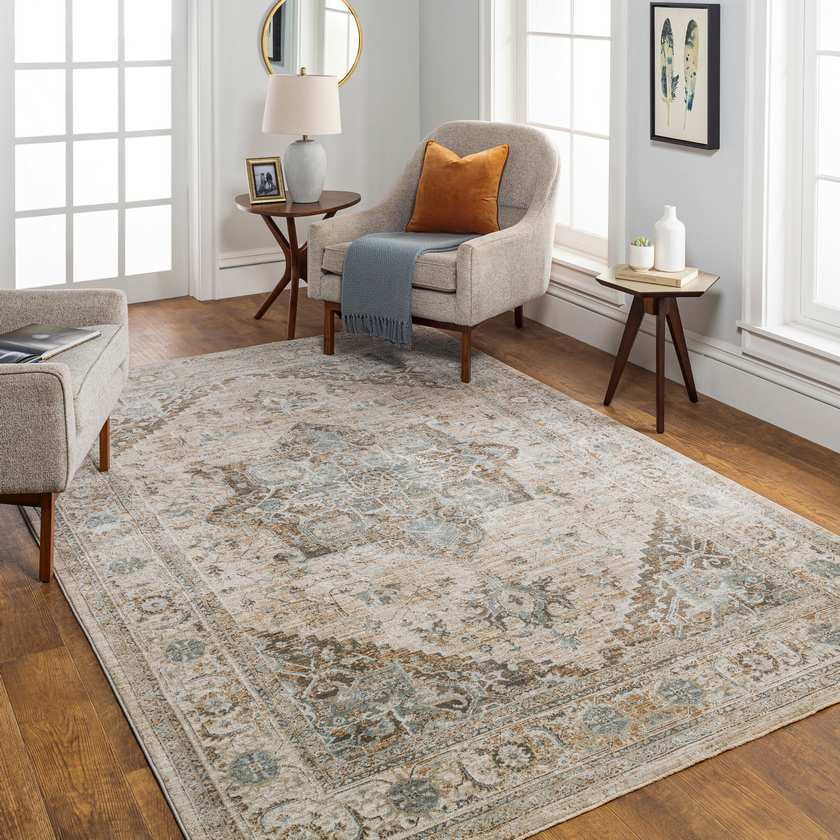 Mark&Day Area Rugs, 2x3 Artemi Traditional Beige Area Rug (2' x 3 ...