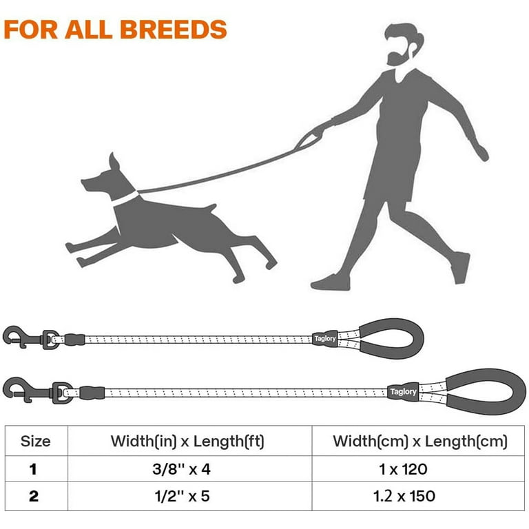 Triple Dog Leash No Tangle 3 Way Dog Leash, Nylon Adjustable Couple No ...