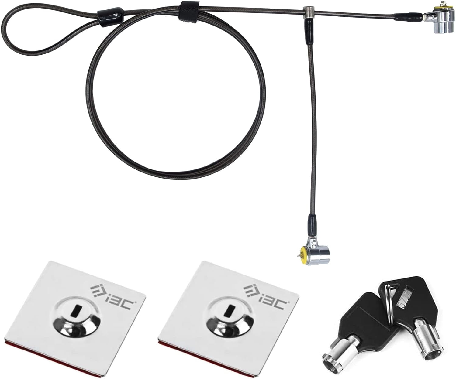 Candados de seguridad con cable de doble cabezal para computadora ...