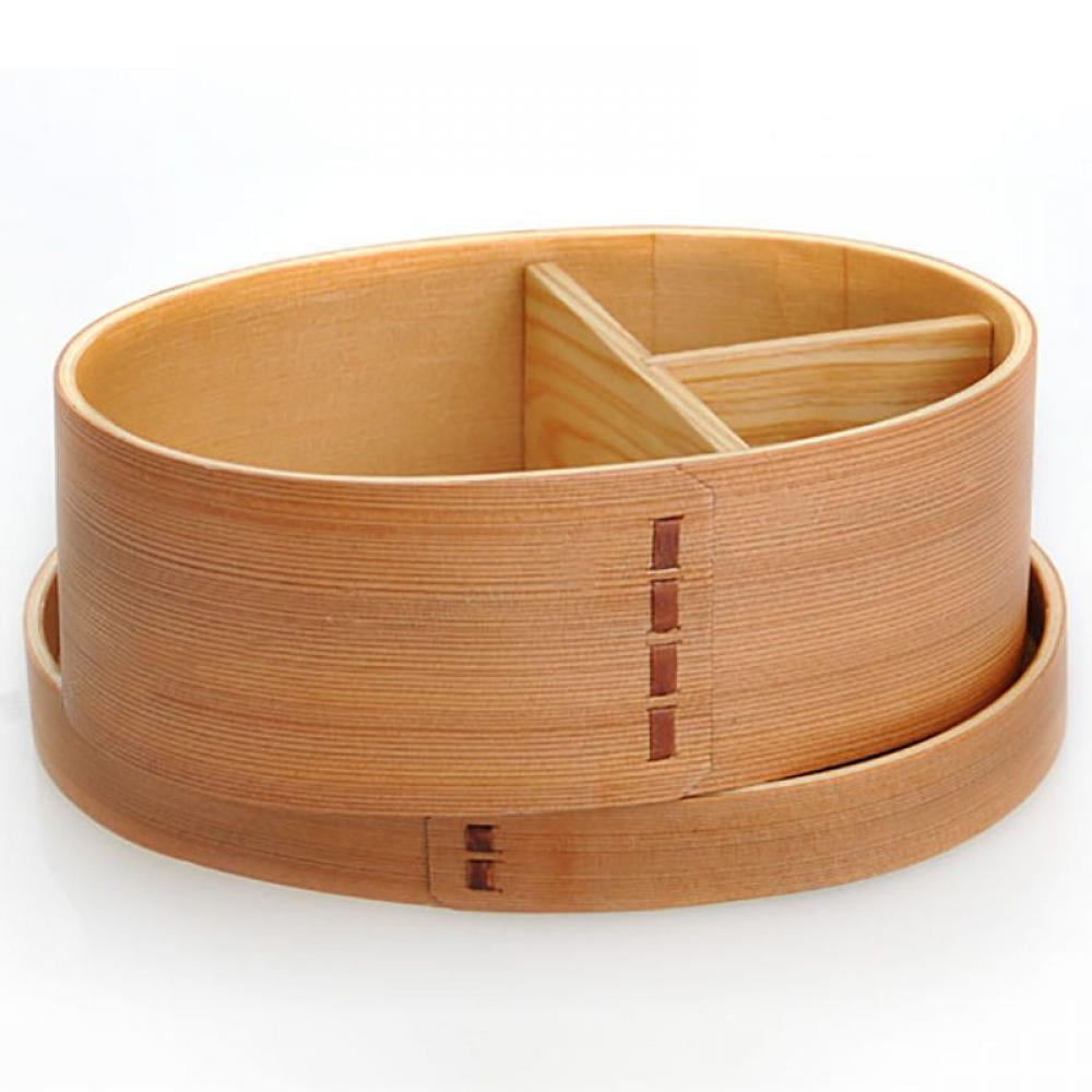 Amazingfashion Bento Box Wooden Lunch Boxes Wood Lunch Box Handmade ...