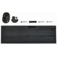 Wireless Keyboard and Mouse Combo, Full-Sized, QWERTY Layout, 2.4 GHz ...