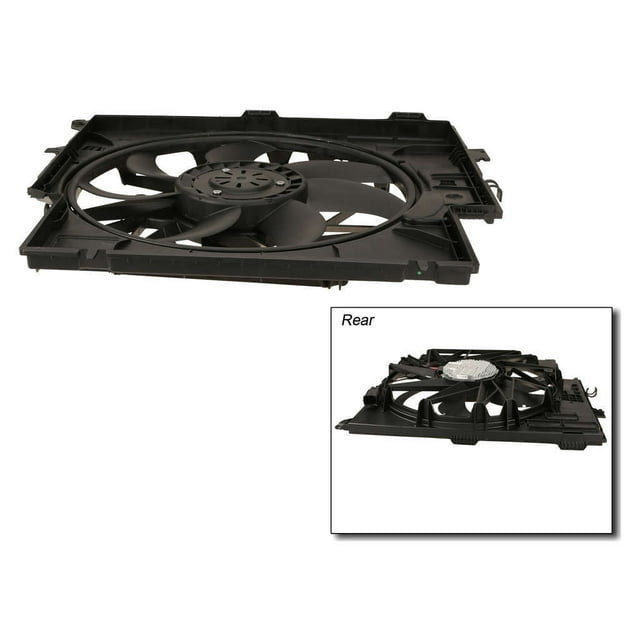 OE Replacement for 2011-2017 BMW X3 Engine Cooling Fan Assembly for BMW ...