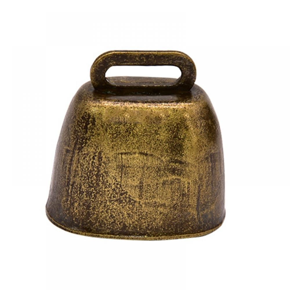 4 Pack Small Brass Bell,Cow Horse Sheep Grazing Copper Bells,Cattle ...