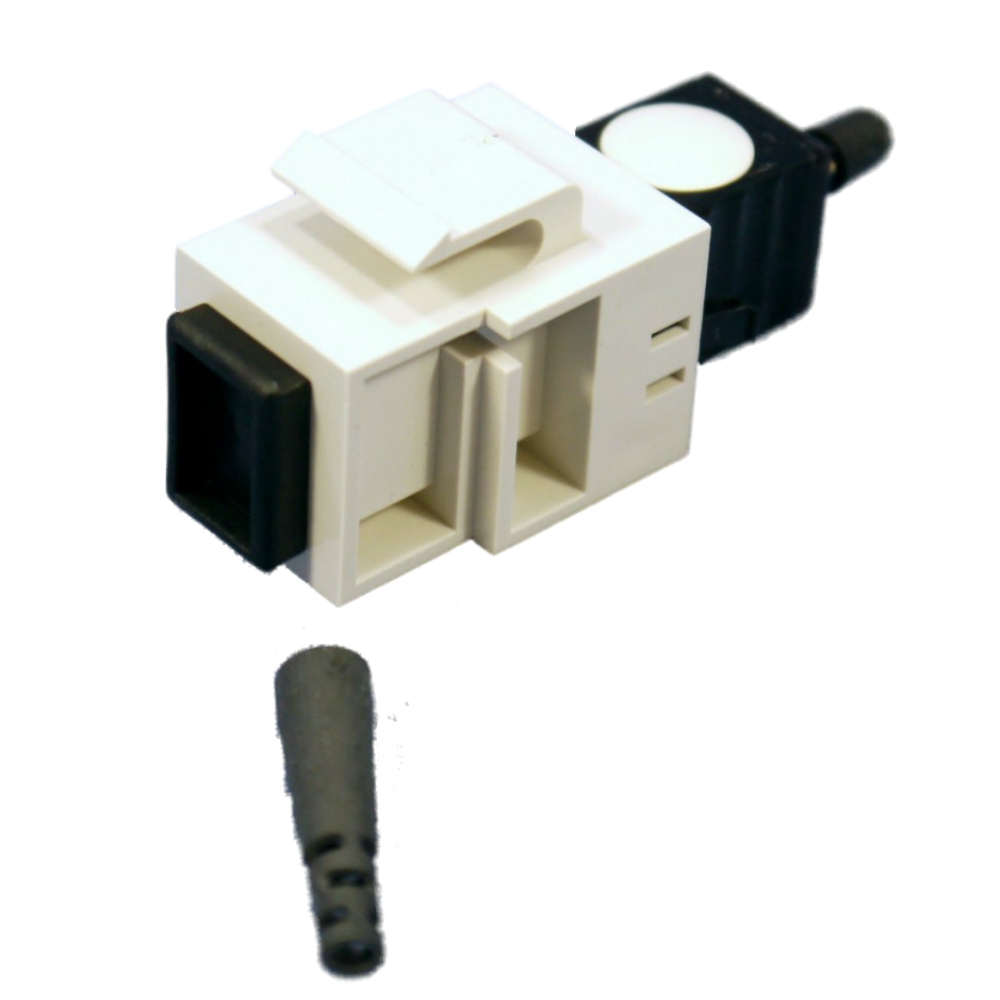 Leviton MT-RJ Fiber Optic Jack Connector Spectro-Link multimode 49888 ...