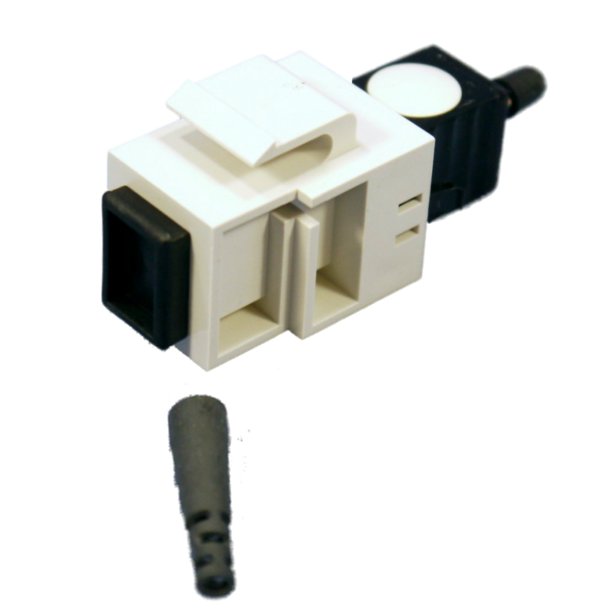 Leviton MT-RJ Fiber Optic Jack Connector Spectro-Link multimode 49888 ...