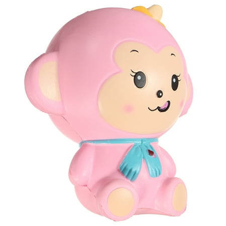Woow Squishy Monkey Slow Rising 12cm with Original Packaging Blue and ...