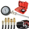 Agiufgs Automotive Compression Tester 0-300, Checks Engine Cylinder ...