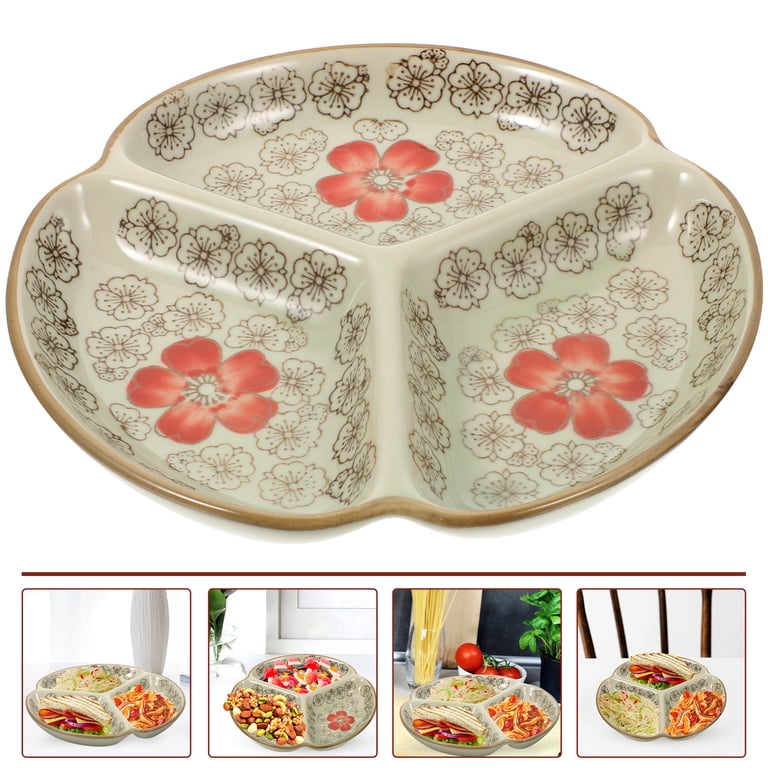Divided Dinner Plate For Dieting