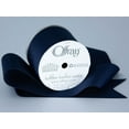 Offray Navy Grosgrain Ribbon, 2 1/4 Inch Wide, 9 Feet, Polyester for ...