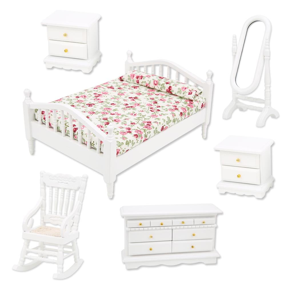 Click here for Cergrey Dollhouse Accessories  Doll House Bed  1:1... prices
