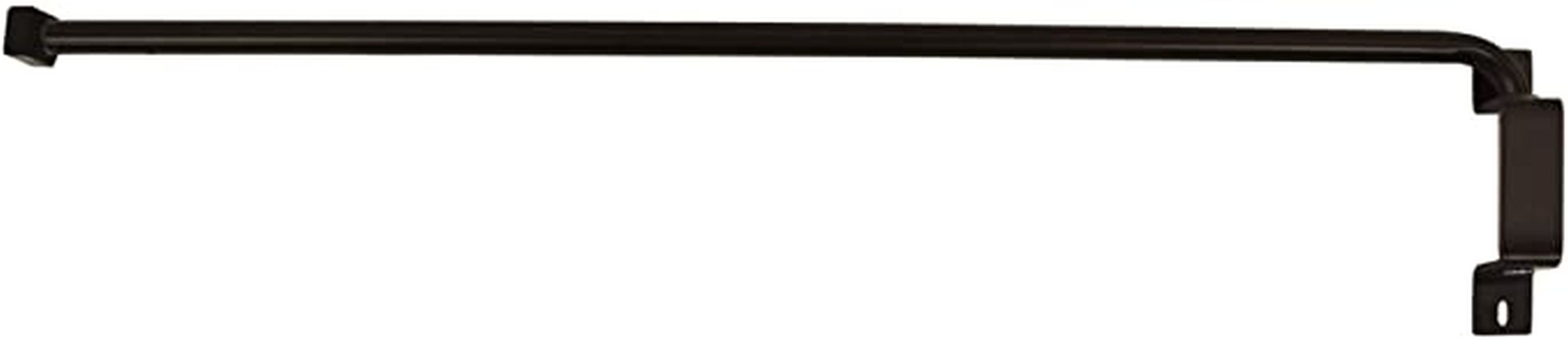 Modern Elegance Swing Arm Curtain Rod - Shostakovich (Nickel) 20-36 ...