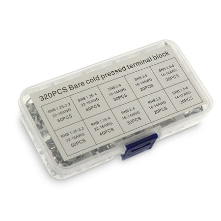 Guardoinrt 320 Pieces/Box Electronic Terminal Automatic Plastic Iron ...