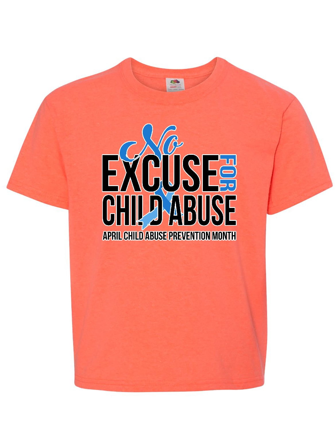 No Excuse For Child Abuse April Child Abuse Prevention Month Youth T no-excuse-for-child-abuse-april-child-abuse-prevention-month-youth-t