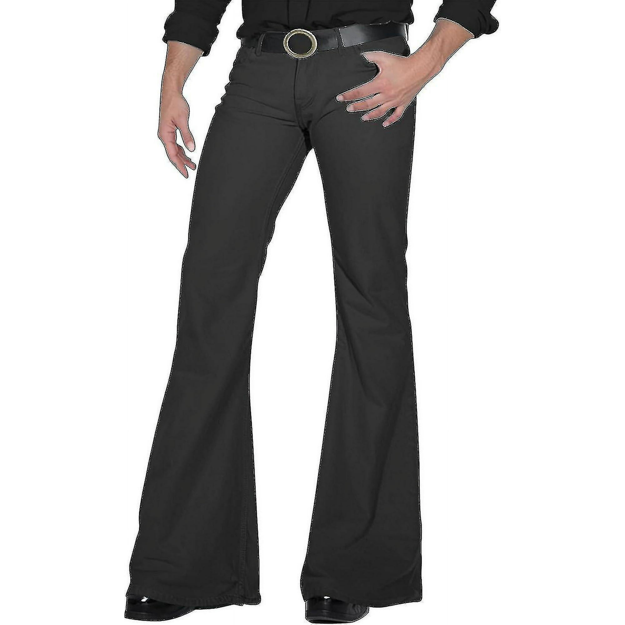 Click here for Yalin 70s Disco Pants For Men Mens Bell Bottom Jea... prices