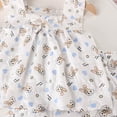 Girls Summer 2 Piece Sling Outfits Ditsy Floral Print Thin Breathable ...