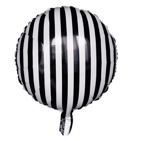 Checkerboard Balloon Aluminum Foil Balloon Black White Checkered or ...