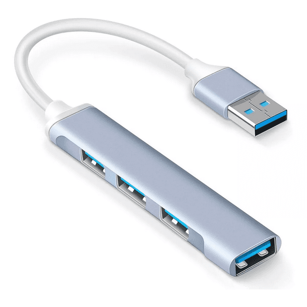 "Hub Adaptador Multi-puerto Delgado De 4 Puertos Usb 3.0 " | Bodega Aurrera en línea