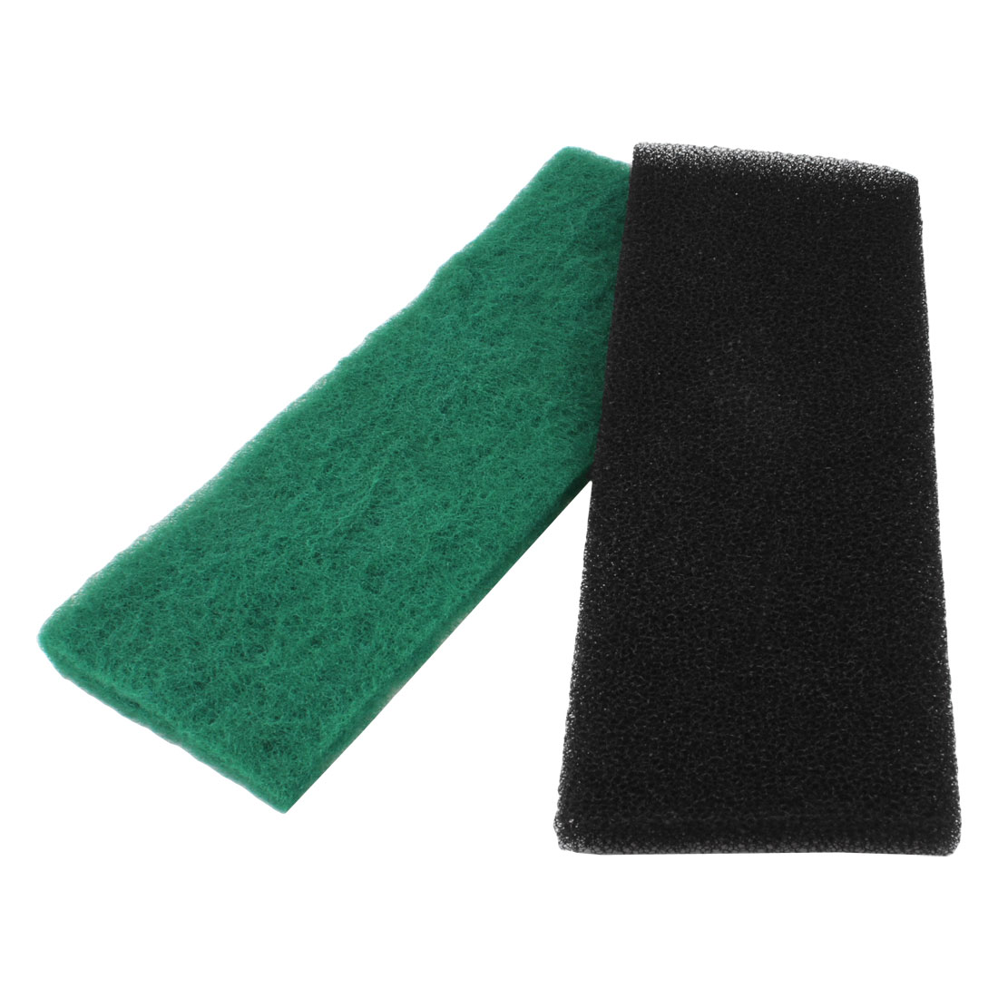 Unique Bargains Black Green Reusable Sponge Filter Fresh Water Aquarium ...