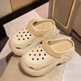 Avolia Womens Home Slippers Walking Sandals Open Toe Flat Rubber Sole ...